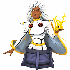 Diamond Select Toys Marvel Animated X-Men: Storm Bust, Multicolor, 6 inches