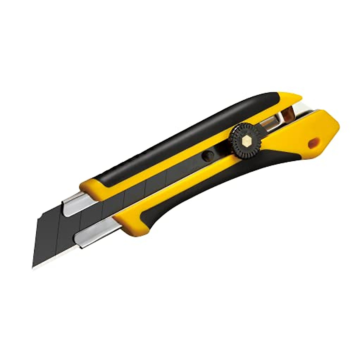 OLFA 25mm Extra Heavy-Duty Utility Knife (XH-1) - Multi-Purpose Custom Cutting Depth Utility Knife w/ Reinforced Fiberglass Handle & Snap-Off Blade, Replacement Blades: Any OLFA 25mm Blade