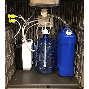 Concession Sinks - Standard Size Electric 1 Compartment with Hot Water for Food Vending Trailer, Hand Wash