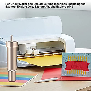 Premium Fine Point Cut Blades, Explore Deep Point Blades and Housing Compatible with Cricut Maker Cricut Explore One Explore Air and Explore Air 2 Cutting Machines