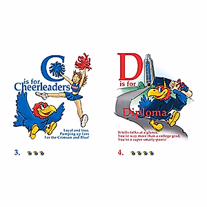Kansas Jayhawks ABCs and 1-2-3s Second Edition