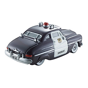 Disney Cars Toys Color Change 1:55 Scale Vehicle, Sheriff