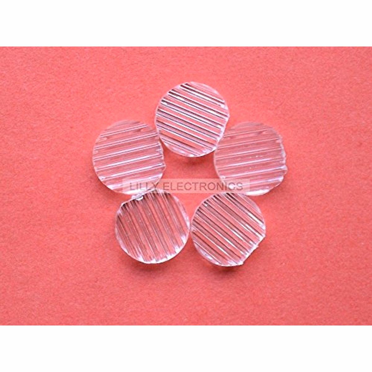 5pcs Laser Line Module Colophony/Plastic Lens w/five Different Degrees 35/45/60/90/120