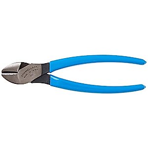 Channellock Diagonal Cutters, 7 In., Blue, Gray (337)