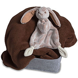Mary Meyer Lovey Soft Toy, 13-Inches, Silky Tan Bunny