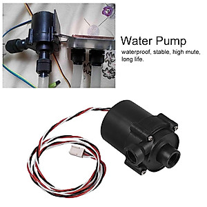 ASHATA PC Water Cooling Kit,Universal Water Cooling Radiator,Tubing,Pump,Cylindrical,Dual Fan,Mounting Accessories Computer Water Cooling Liquid Cooler Kit