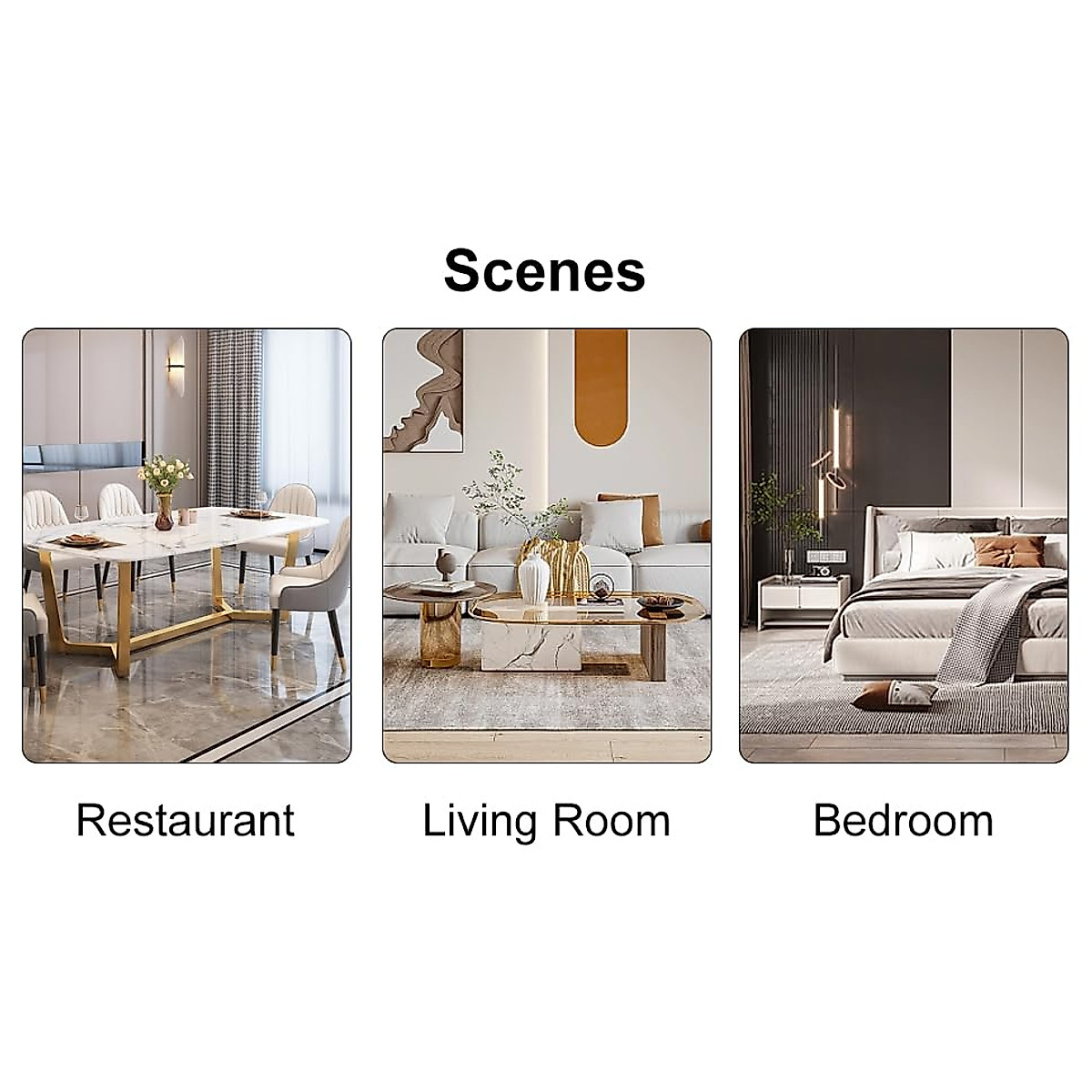 Modern Dining Chairs Set of 4, PU Leather Dining Chairs High Back Upholstered Chairs Ergonomics Dining Chairs with Gold Metal Leg for Kitchens,Living Rooms,Bedrooms,Offices (Black)