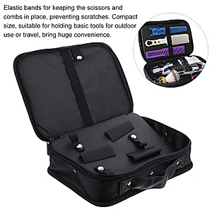 Barber Tool Bag, Hair Clipper Bag Cutting Scissors Storage Bag Shaving Kits Haircut Accessories Organizer Bag for Women Men