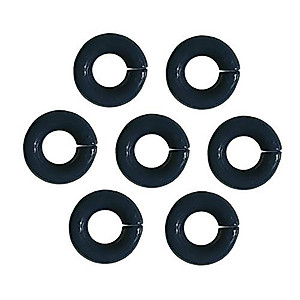 ATIE Pool Cleaner Sweep Hose Wear Ring B10, B-10 (Navy Blue Color) Fits Polaris 180, 280, 360, 380, 480, and 3900 Sport Vac-Sweep Pool Cleaner - 7 Packs