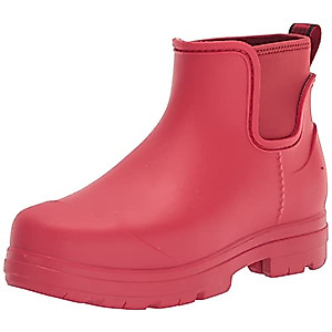 UGG Women's Droplet Rain Boot, Samba RED, 8