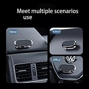 Powerful Magnetic Car Mount Aluminum Alloy 360 Degree Rotatable Car Phone Holder