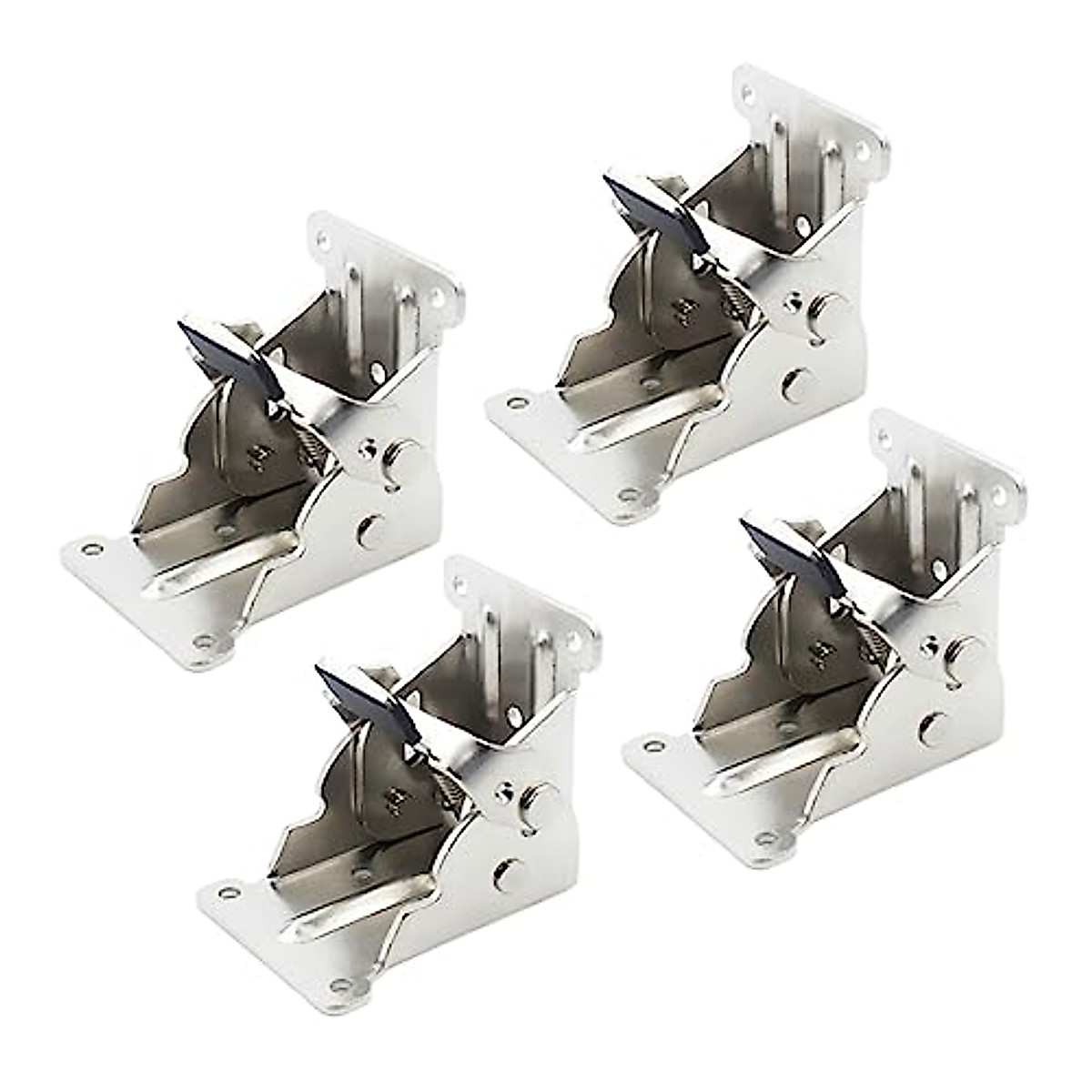 Holibanna 4pcs Shelf Bracket Right Angle Bracket l Brackets for Shelves Folding Legs for Table Folding Bracket Shelf Supports Furniture Leg Folding Hinge Folding Chair Folding Table