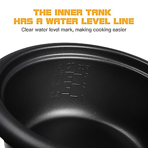 8.3 * 3.5Inch Rice Cooker Inner Pot 1.5 L Non- Stick Rice Cooker Liner Replacement Rice Cooker Insert Rice Cooking Container Rice Maker Accessories for Rice Cooker Rice Maker