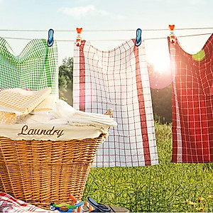 8 Pack Clips for Beach Chairs-Durable and Big Towel Clips, Peg Clips with Colorful Parrot and Pink Flamingo Shape, Creative Beach Towel Clip for Family Use, Portable During Travel.