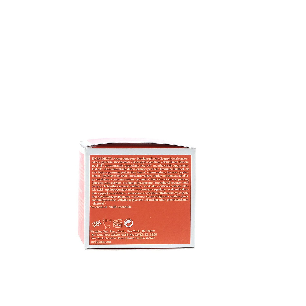 Origins Ginzing Energy Boosting Gel Moisturizer/Cream 1.7 ounce/50milliter Unbox