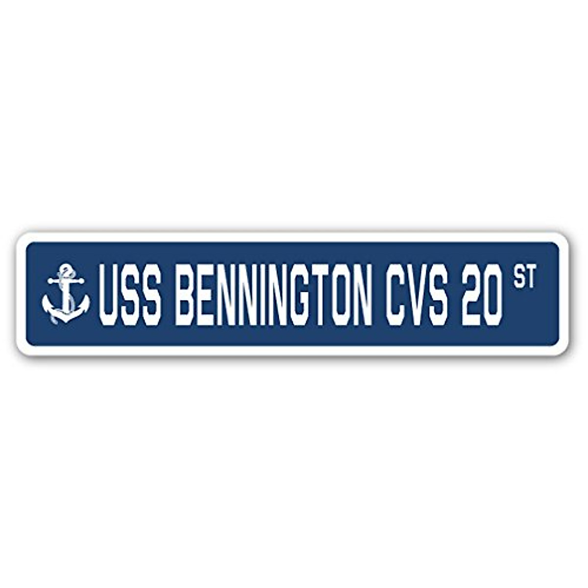 USS Bennington CVS 20 Street Sign us Navy Ship Veteran Sailor Gift