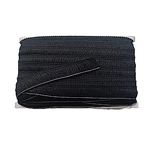 levylisa 1" x 27Yards Chainette Fringe Trim Black Fringe Tassel Lace Trim Fibre Trim for Sewing Quilting DIY Home Decoration