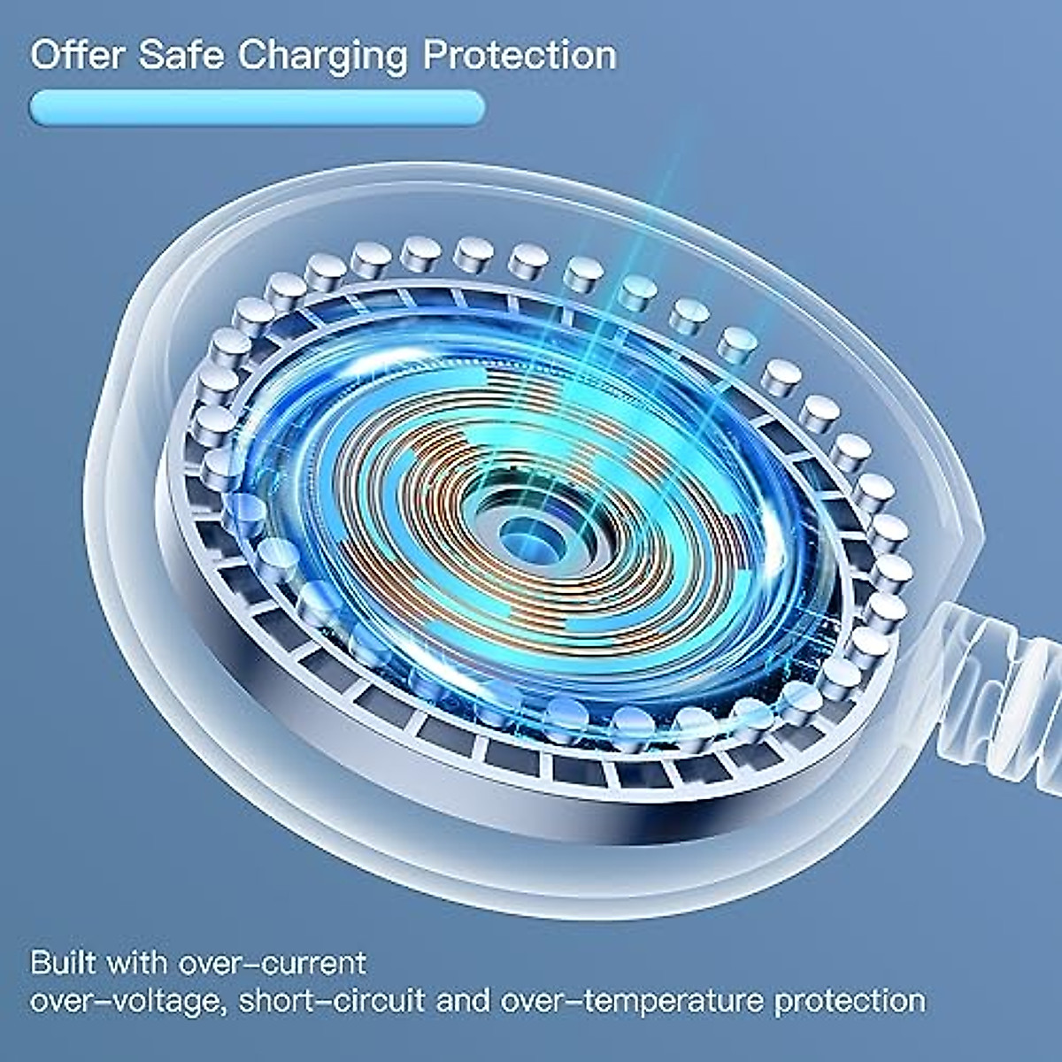 Maledan Charger Cable Compatible with Samsung Galaxy Watch Charger, Galaxy Watch 6/5/4 Charger USB Charging Dock for Samsung Watch 6/6 Classic/5/5 Pro/4/4 Classic/3/Active 2/Active(2-Pack 3.3ft/1.0ft)