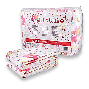 Rearz - Lil' Bella - Adult Diapers - Cotton Candy Scented (16 Pack) (Large)
