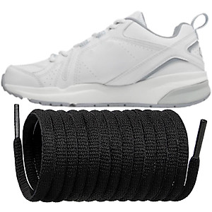 Endoto Shoelaces Replacement Oval Laces for New Balance 608v5, 608v5 SR, 530, 806, 1006, 577v1, 696v5, 796v3, 857V3, 928v3, 1540v3 Sneaker Running Shoes(Color:Black,Size:50Inch)