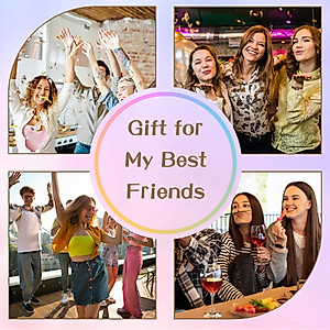 Best Friends Gifts for Women,Friendship Gifts for Women,Best Friend Birthday Gifts,Valentines Day Gifts for Best Friend BFF Birthday Gifts for Friends Besties Forever Gifts Set for Soul Sister, Bestie