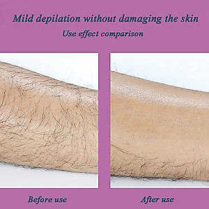 Crystal Hair Eraser for Women and Men, Magic Hair Eraser Crystal Hair Remover, Painless Exfoliation Hair Removal Tool for Arms Legs Back