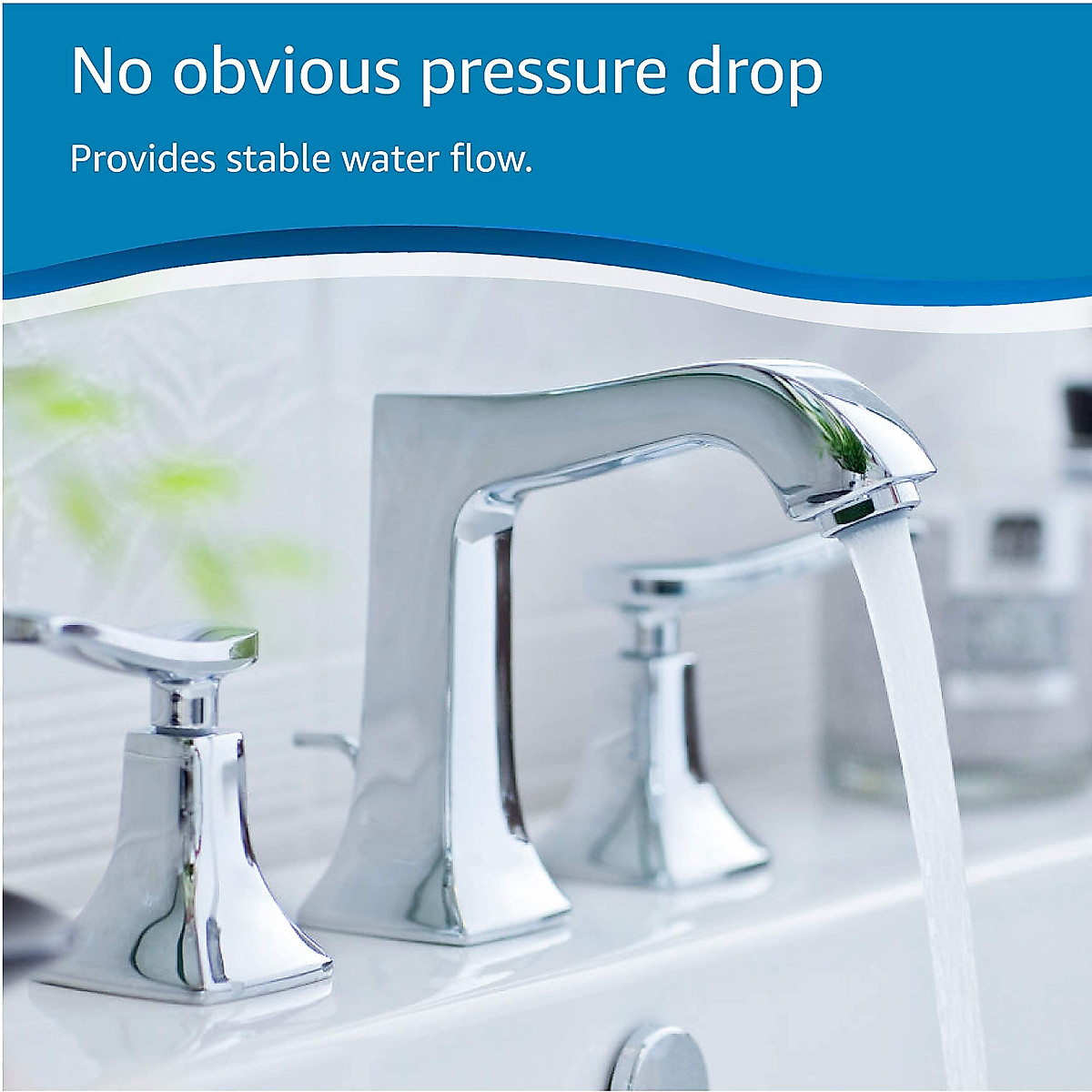 AQUACREST FXHSC&FXHTC 10" x 4.5" Whole House Water Filter, Replacement for GE FXHSC/FXHTC, Culligan R50-BBSA/RFC-BBSA, Pack of 4