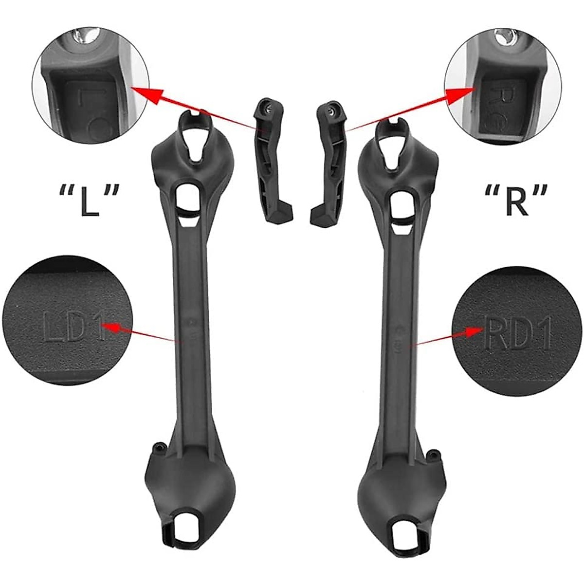 FPV Drone Arm Bracers Accessories for DJI FPV Drone Accessories 1 Pairs