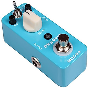 Mooer EQ Effects Pedal, 2.25 x 4.25 x 1.75 (Skyverb)