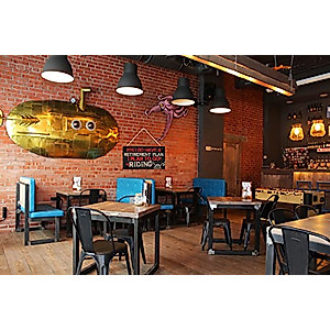 Motorcycle Sign Man Cave Hanging Plaque Gifts for Dad Grandad Brother Gifts for Men Retirement Keepsake 10" X 5" (US-G076)