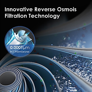 Waterdrop WD-A1-RO Filter, Replacement for WD-A1 Reverse Osmosis Hot Cold water Dispenser, 12-month Lifetime