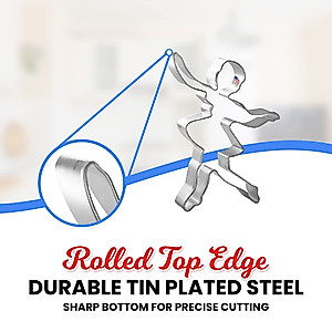 Foose Ballerina Cookie Cutter 5 in