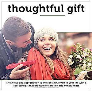 Bundle of 6 Floral Scented Shower Steamers with Holder - Aromatherapy Bombs - Valentines Gift Set - Selfcare for Women, Mom, Girlfriend, Best Friend Who Has Everything