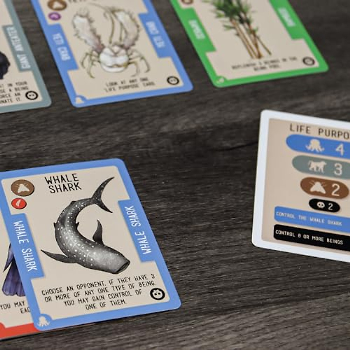 Doolittle Gaming Reincardnated A Turn-Based Deck Drafting Card Game - Strategy Party Game for 2-6 Players on Family Game Night