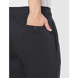 Under Armour Rival Fleece Graphic Shorts Black/White LG