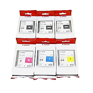 Canon PFI102MK Ink Tank B/C/M/Y 1 Pack in Retail Packaging