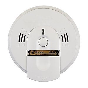 Kidde Intelligent Smoke & Carbon Monoxide Detector, Battery Powered, Combination Smoke & CO Alarm with Voice Alert