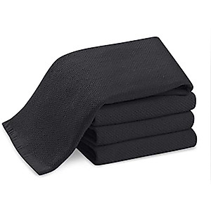Williams-Sonoma All Purpose Pantry Towels, Set of 4, Black