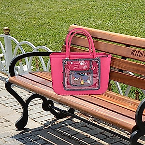 Accessories Inserts for Bogg Bag, Clear Zipper Insert Bags compatible with Bogg bag Insert Pocket for Decorative Travel Bag Organizer Storage