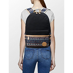 Leaper Casual Canvas Backpack bag Laptop Bag Travel Bag Rose