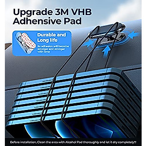 2 Pack Metal Magnetic Phone Holder for Car [ 2022 Upgrade 8X N52 Magnets] Strong Magnet Car Mount, One Second Put and Take & Dashboard 360° Rotation, Fit with iPhone and All Smartphone