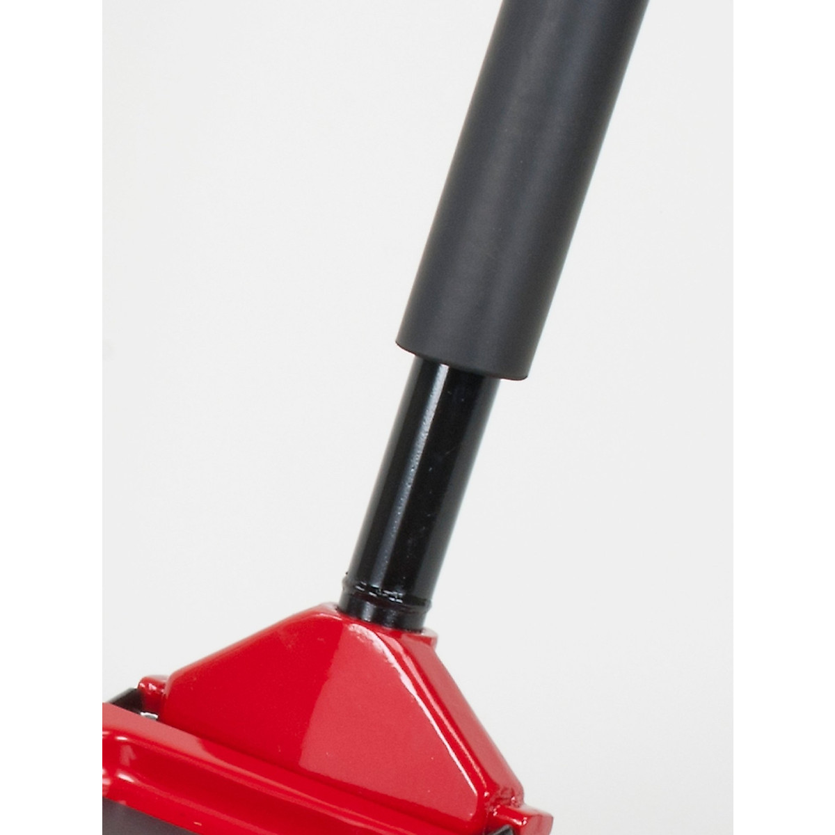 Blackhawk B6350 Black/Red Fast Lift Service Jack - 3.5 Ton Capacity, 28 1/2" L x 13 3/4" W x 6 1/2" H