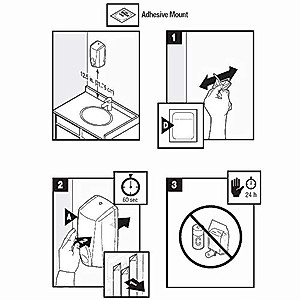 Rubbermaid Commercial Products AutoFoam Dispenser, Automatic Touch Free Wall Mounted Soap and Sanitizer Dispenser, Hand Sanitizer Dispenser, White/Gray Pearl