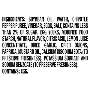 J.L. Kraft Chipotle Aioli with Chipotle Peppers (12 fl oz Squeeze Bottle)