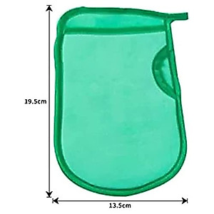 AAOCLO Upgraded Exfoliating Glove, Sponge Bath Wipe Gloves, Painless Back Scrub, Bath Towel, Mud Scrub Towel, Bath Artifact