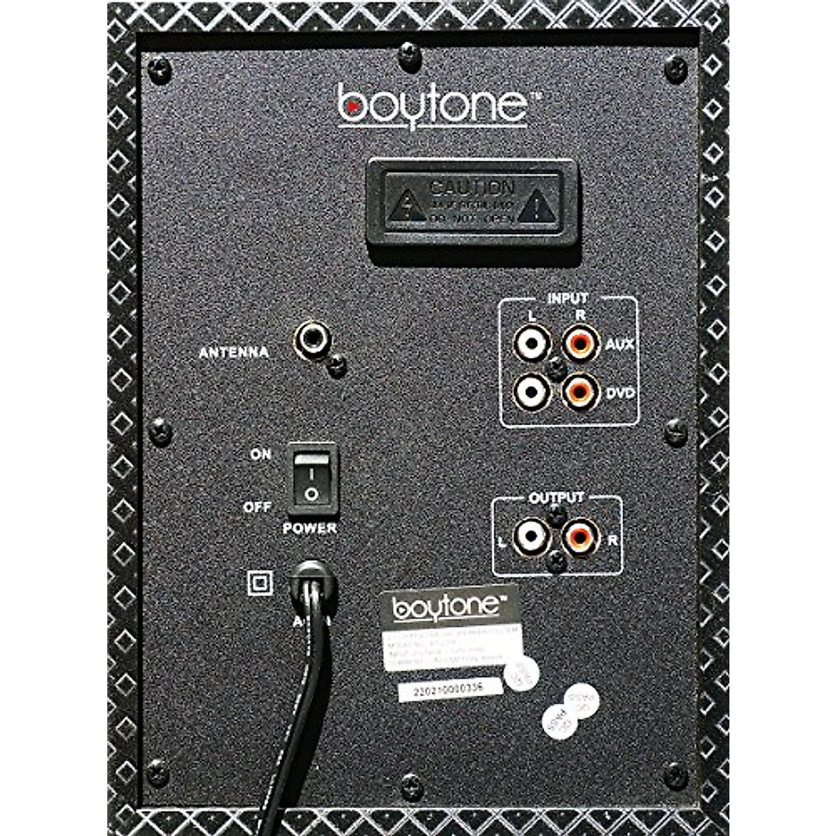 Boytone BT-210FB Wireless Bluetooth Stereo Audio Speaker with Powerful Sound, Bass System, Excellent Clear Sound & FM Radio, Remote Control, Aux-In Port, USB/SD/for Phone's, Laptops, Black, 30 W