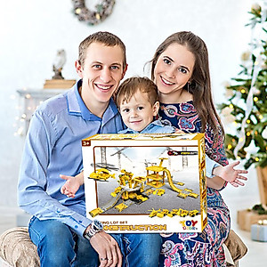 TOY Life Construction Toys Set - Toy Construction Vehicles with Toy Trucks for 3 4 5 6 Year Old Boys - Toy Car Garage Construction Trucks for Kids Construction Toys with Race Track