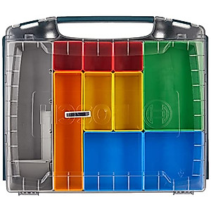 BOSCH i-Boxx72-10 with Set 10 for use with Click and Go Storage System , Blue