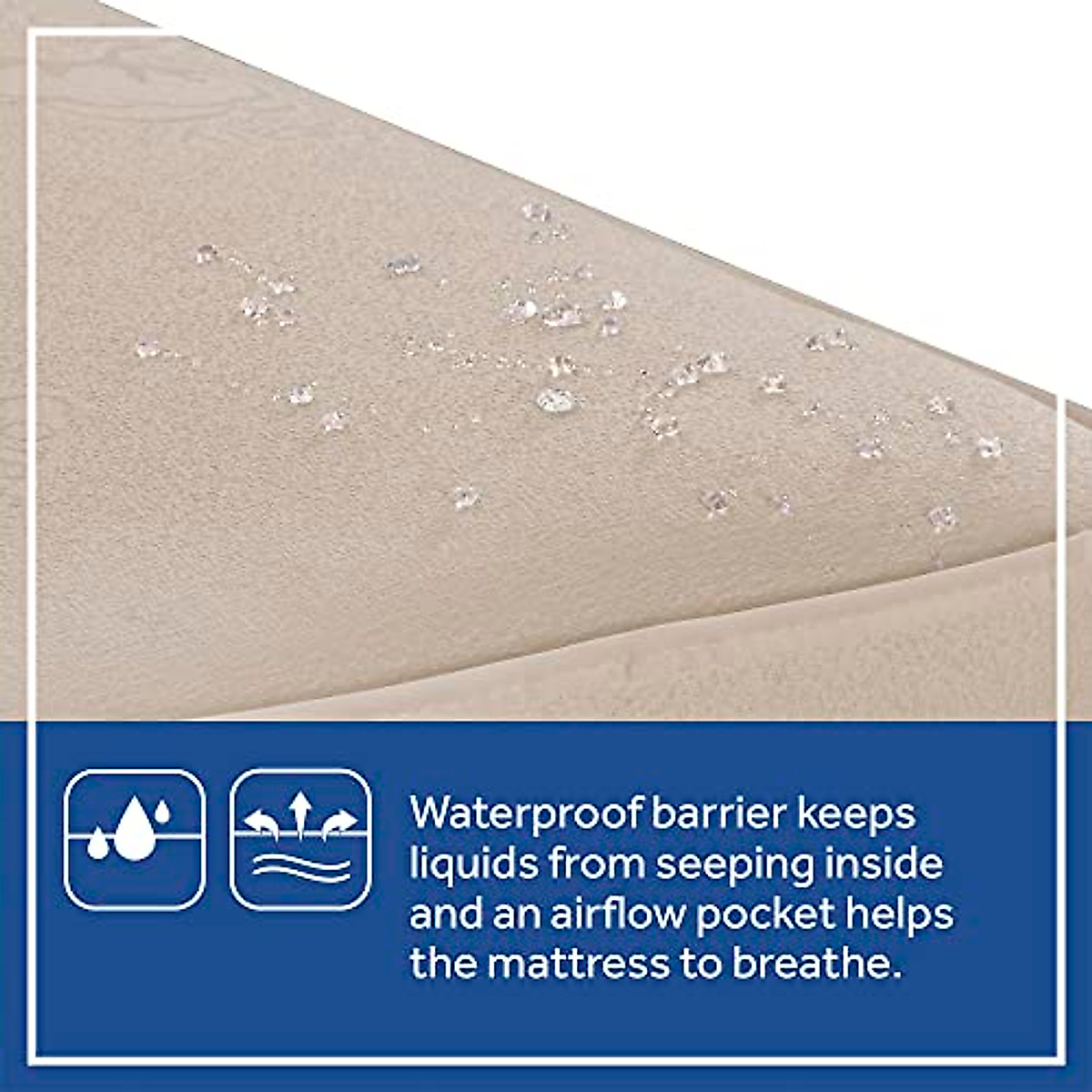 Sealy Baby Cotton Cozy Rest Breathable 2 Stage Waterproof Crib Mattress plus Toddler Bed Fit, 204 Coils & Soft Coton Cover, GREENGUARD Gold Certified, Safety & Quality Tested, Made in USA, 52'X28'