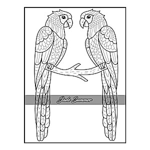 100 Animals: An Adult Coloring Book with Lions, Elephants, Owls, Horses, Dogs, Cats, and Many More!